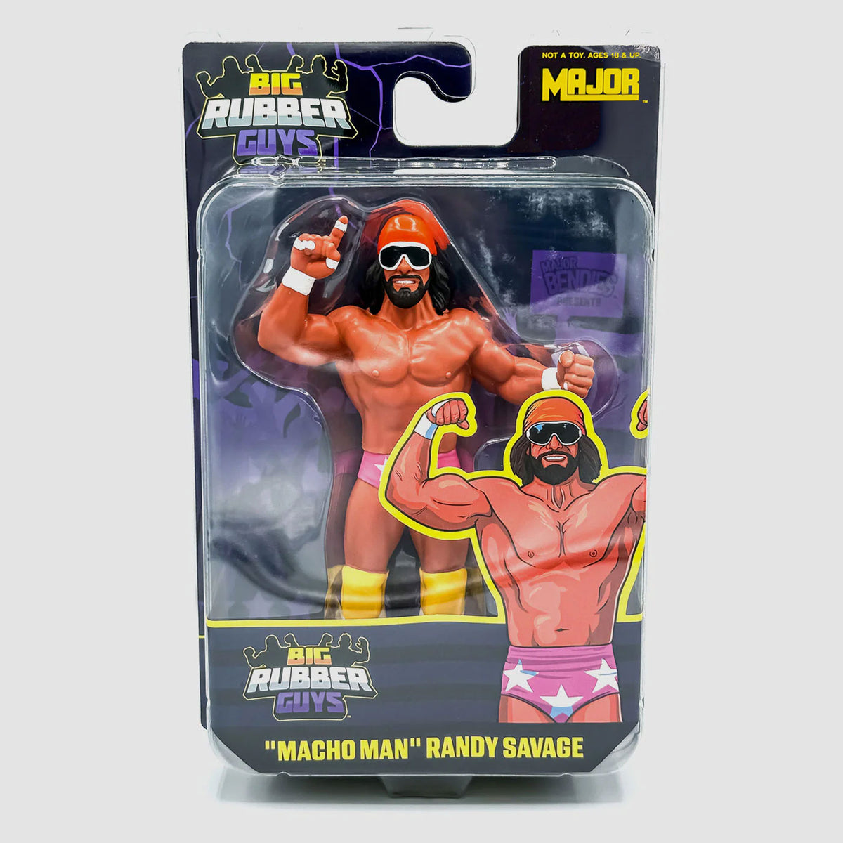 Big Rubber Guys – Macho Man Randy Savage Pink Trunks Variant Wrestling ...