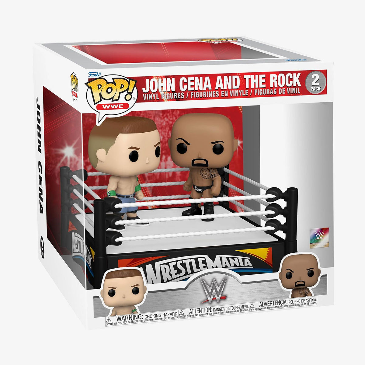 John Cena and The Rock WWE Funko Pop! Moments – Slam Collectibles